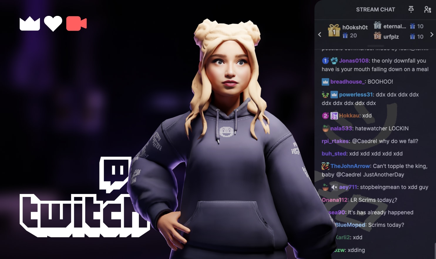 StreamWorlds - Bring your Twitch to Life